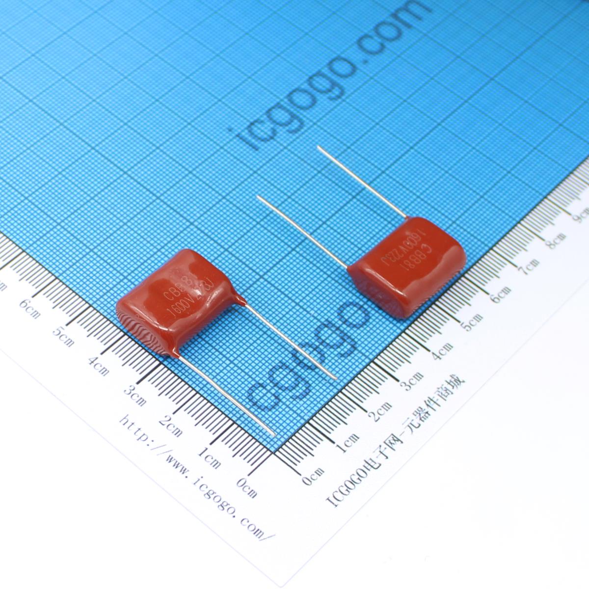 CBB81 1600V223J 20MM_CBB81 脚距20MM_聚丙烯高压电容器CBB81_CBB电容器_电容器/Capacitor_华强 ...
